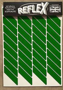 Reflex A4 Decals - Wheel Tabs Large – Reflective Supplies
